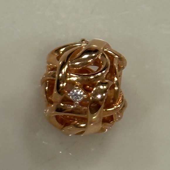 Pandora | Jewelry | Authentic Pandora Rose Openwork Woven Infinity ...